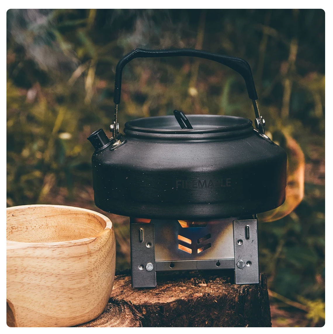 Firemaple - Lotus Titanium Solid Alcohol Stove – Qcamp Kuwait Official ...