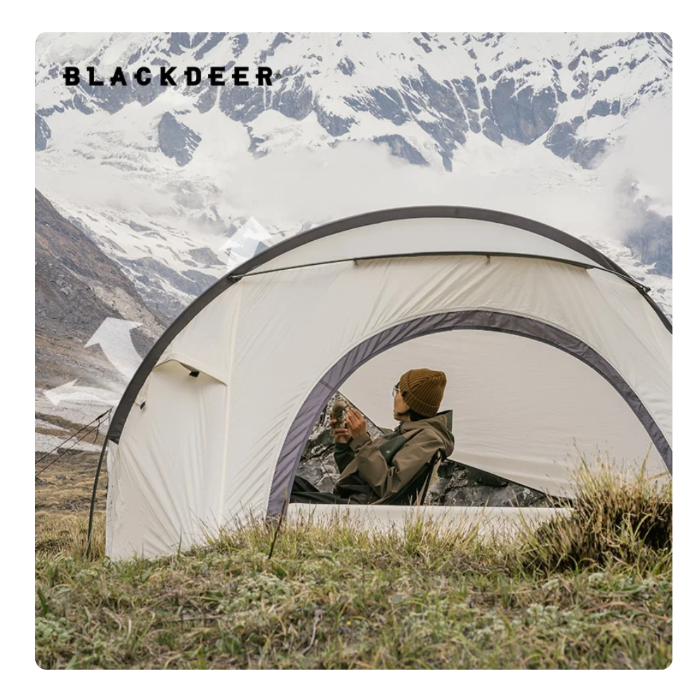 Blackdeer - Tent With Awning Waterproof Camping – Qcamp Kuwait Official ...